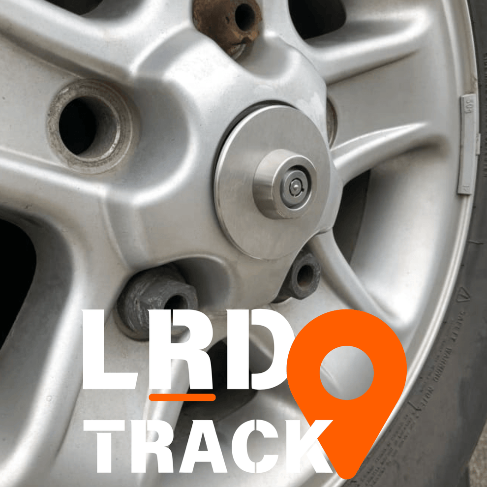 Defender Spare Wheel Lock — LRD Track Security