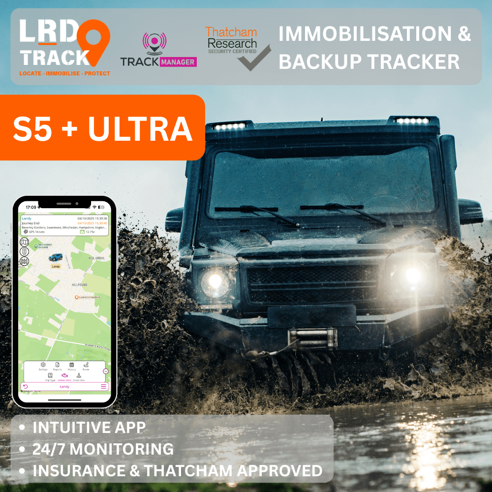S5 PLUS ULTRA 4x4 Tracker & Immobiliser | LRD Track